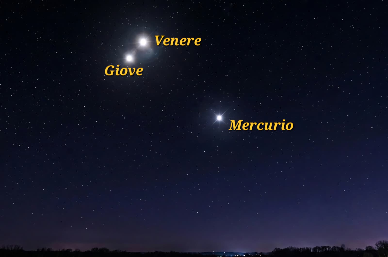 Stasera tutti col naso all'insù per il bacio celeste tra Giove e Venere ...